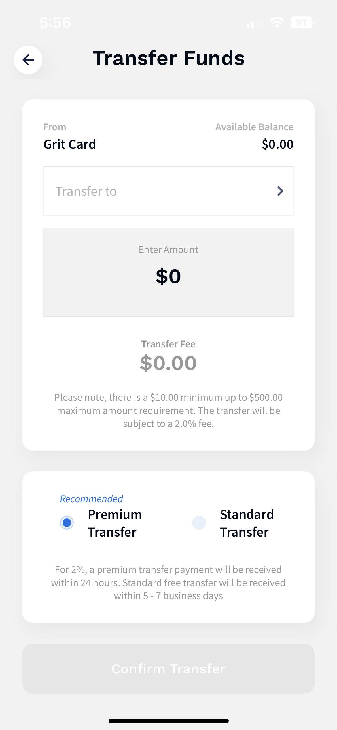 How do I withdraw my remaining available balance? – Grit Financial